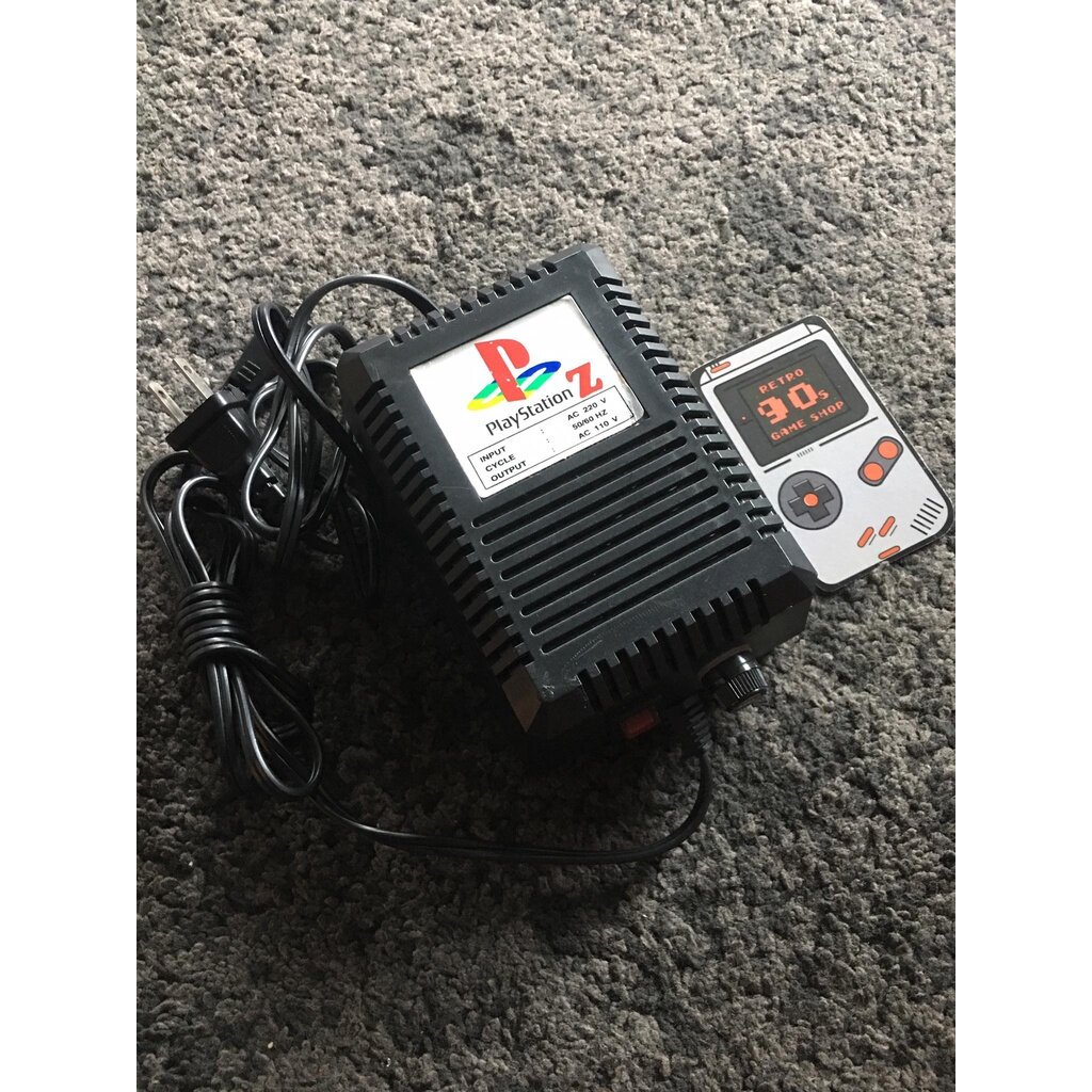 Playstation AC Converter Adapter 220v To 110v Japan - Retro Game Shop ...
