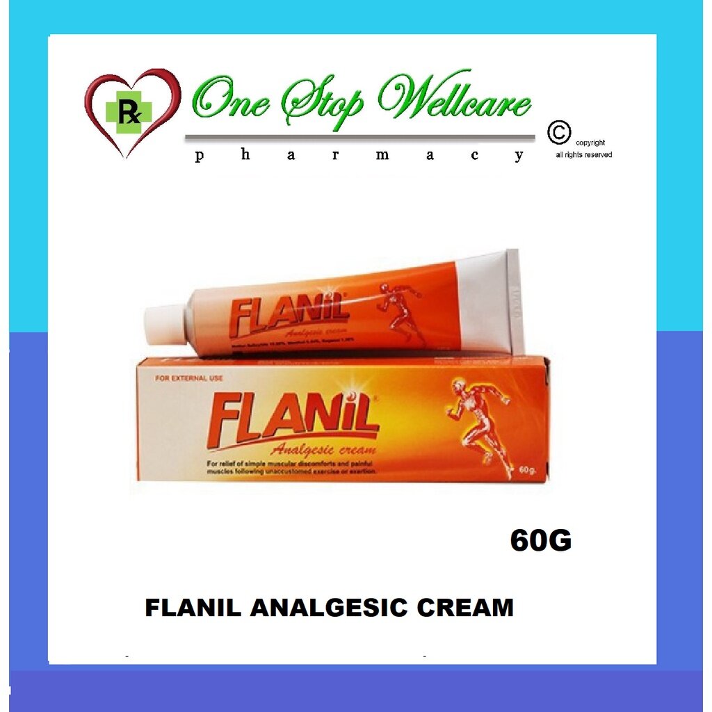 FLANIL ANALGESIC CREAM 30G/60G | Lazada