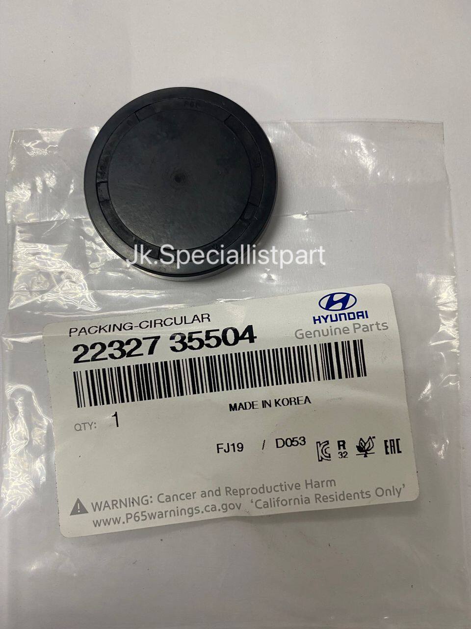 FULLMOON SEAL CAMSHAFT GENUINE PART (ORIGINAL) [22327-35504] HYUNDAI MATRIX , GETZ , ACCENT 1.5 ...