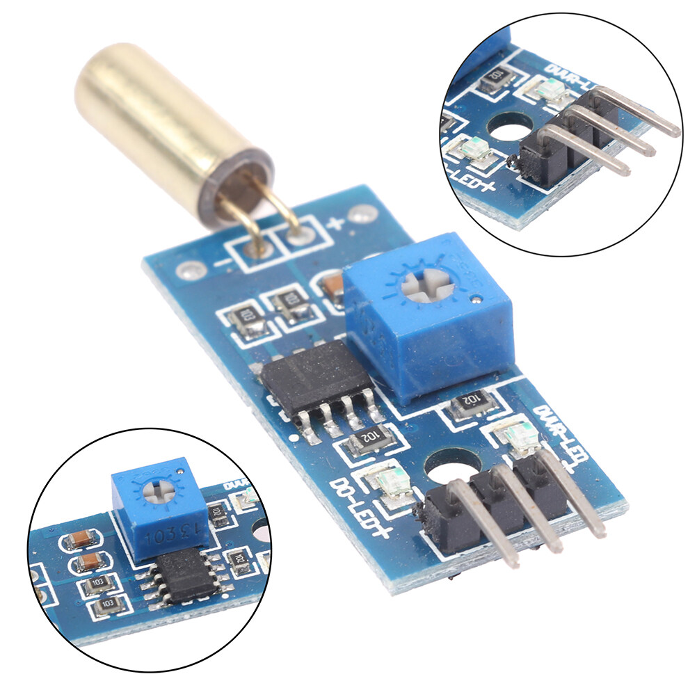1pc Gold Sw 520d Angle Sensor Module Ball Switch Tilt Sensor Module