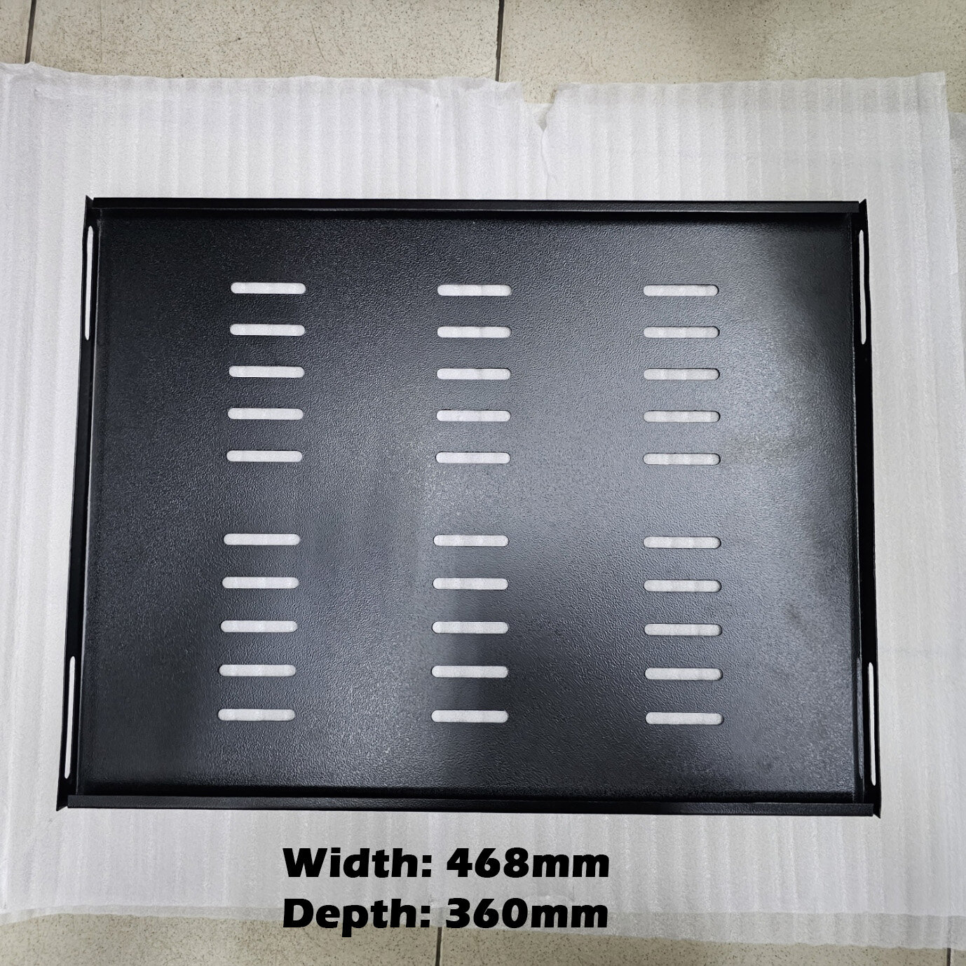 Wall Mount Server Rack Equipment Tray for Use in Floor Standing Racks ...