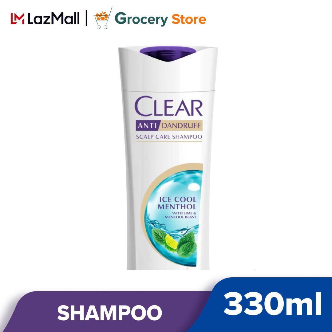 Clear Shampoo Ice Cool Menthol Anti-Dandruff 330ml | Lazada