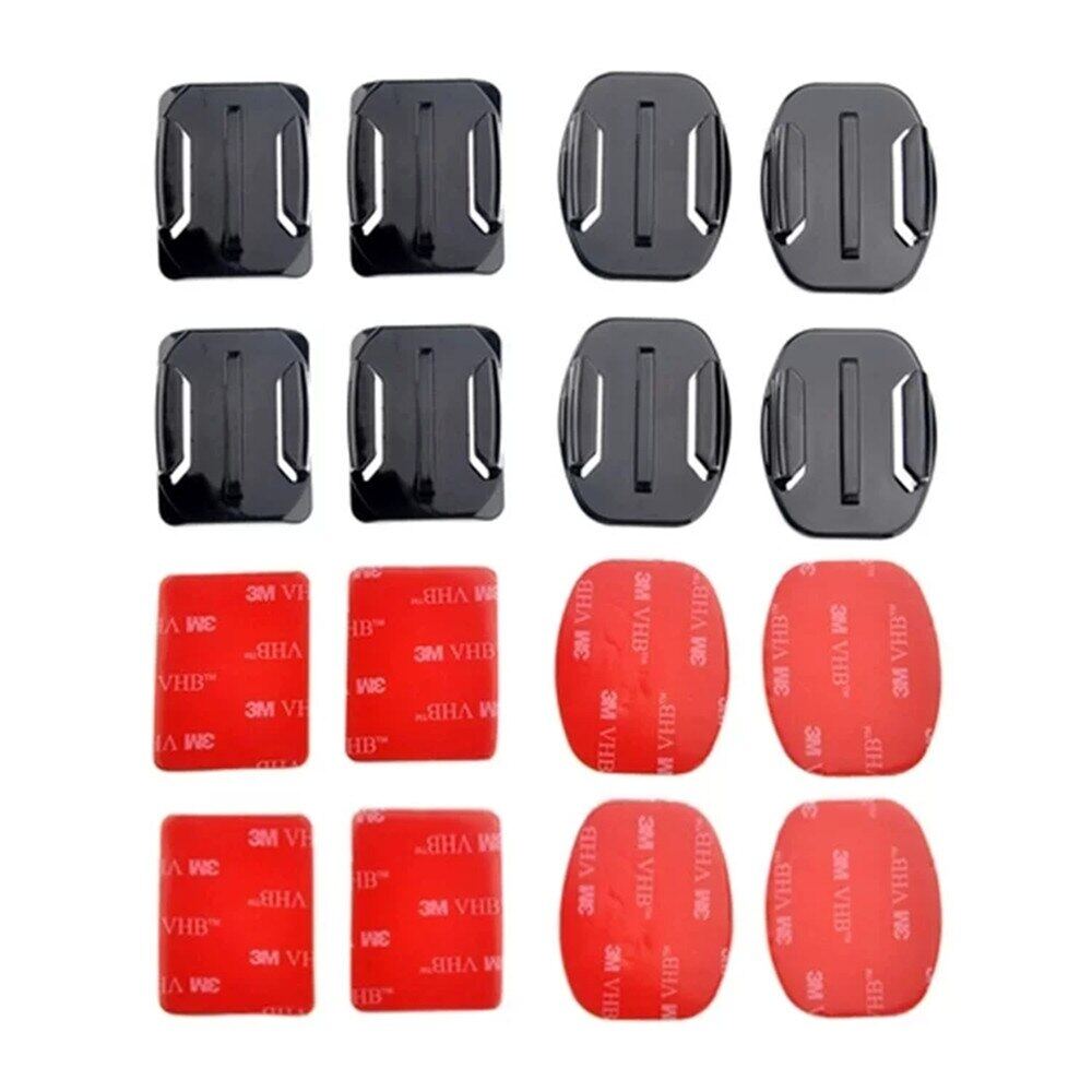 Gopro Accessories Flat Curved Mount Set Sticker 3M Adhesive for Go pro ...