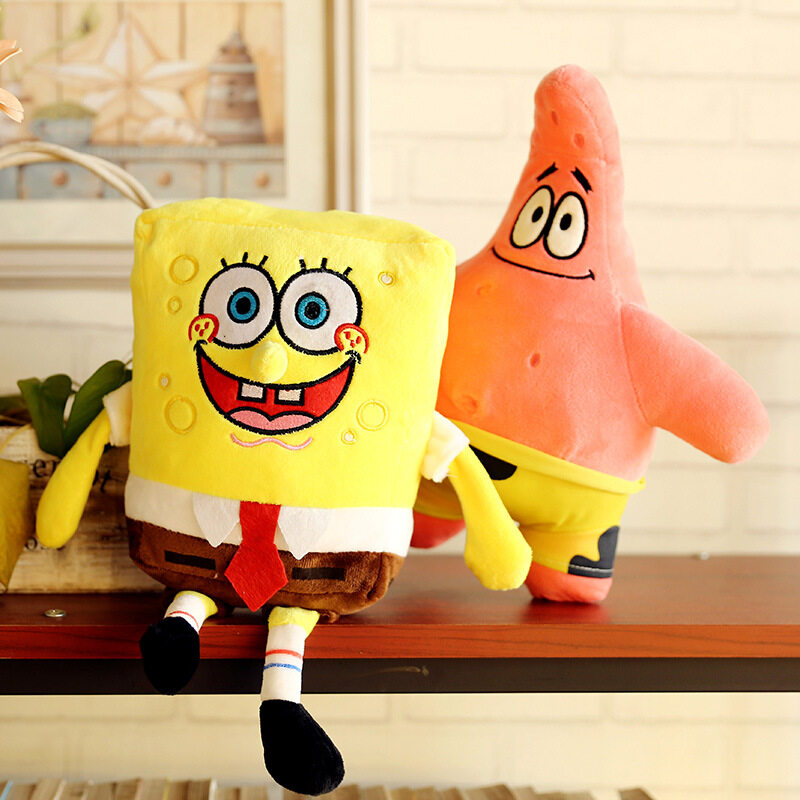 SpongeBob pie big star plush toy doll creative cartoon pillow large ...