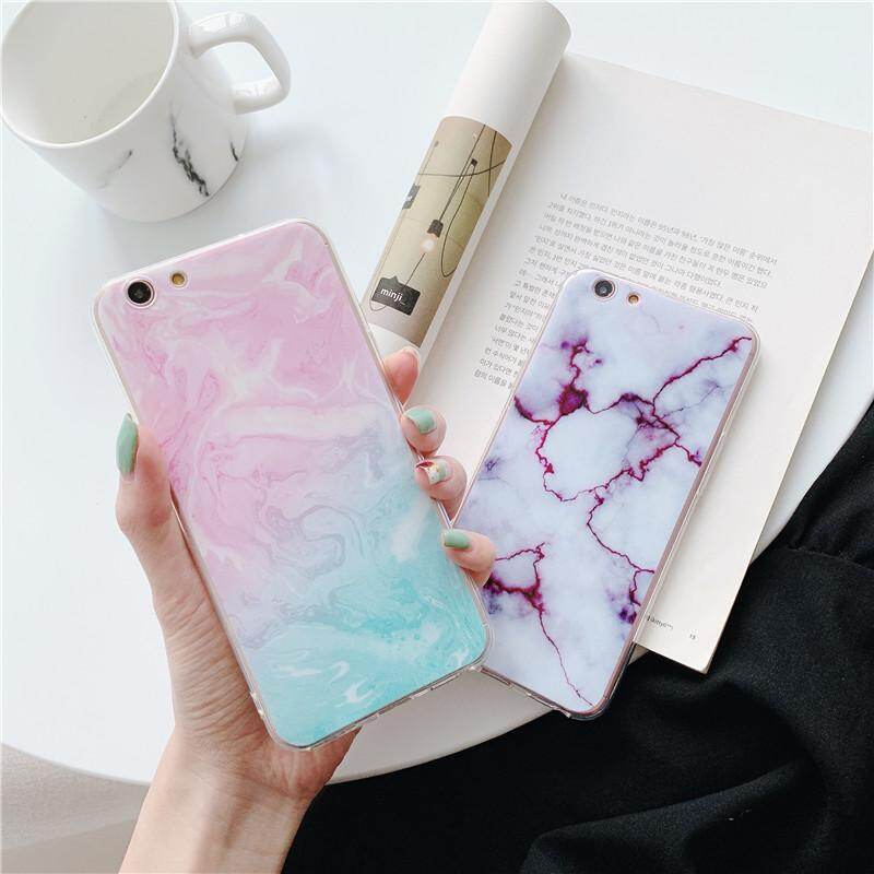 สำหรับOPPO A5 2020 AIK Realme C2 A7 A5sปลอกบางโทรศัพท์มือถือฝาลายหิน ...