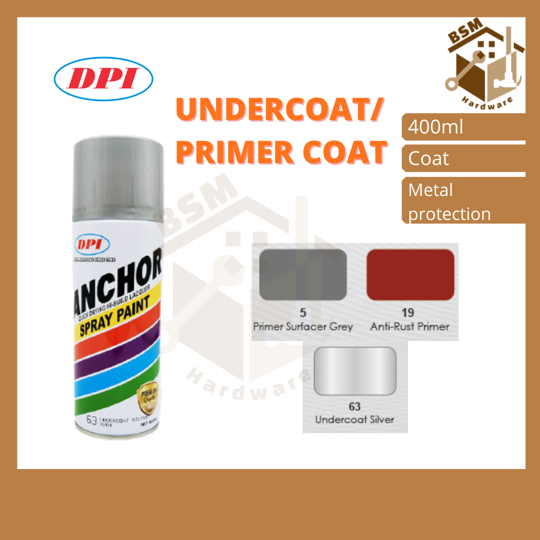 DPI Spray Anchor Spray Paint Undercoat colours Primer coating ...