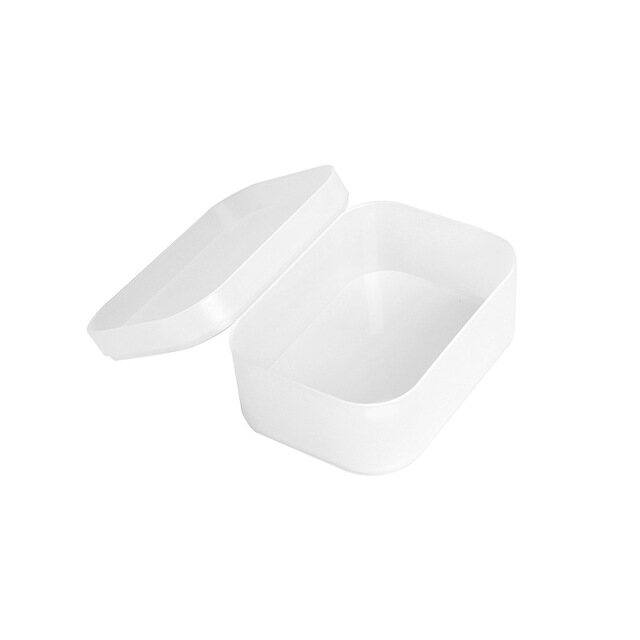 Desktop stationery storage box plastic cosmetic box frosted transparent ...