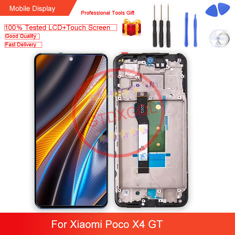 Original NEW For Xiaomi Poco X4 GT LCD Display Touch Screen Digitizer ...