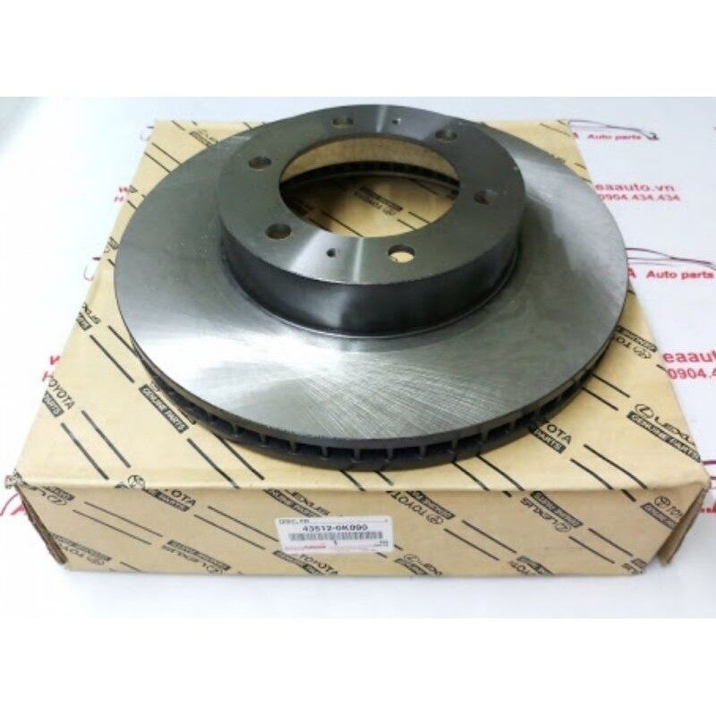 43512-OK090 TOYOTA HILUX KUN26 REVO GUN125 FRONT DISC ROTOR (1 PAIR 2 ...