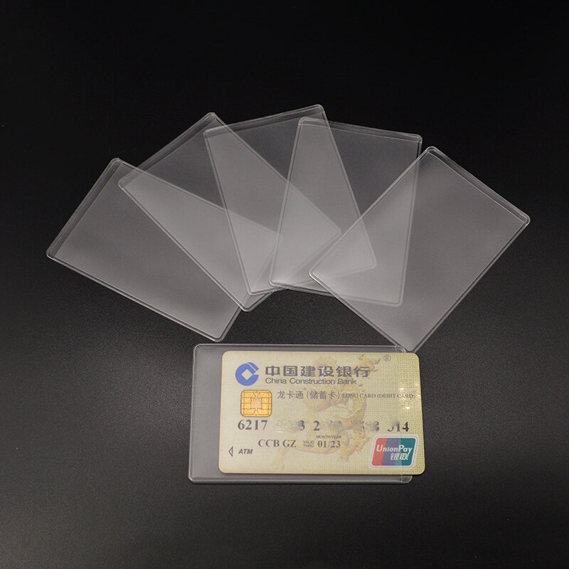80% off Waterproof Transparent Pvc Card Cover Silicone Plastic ...