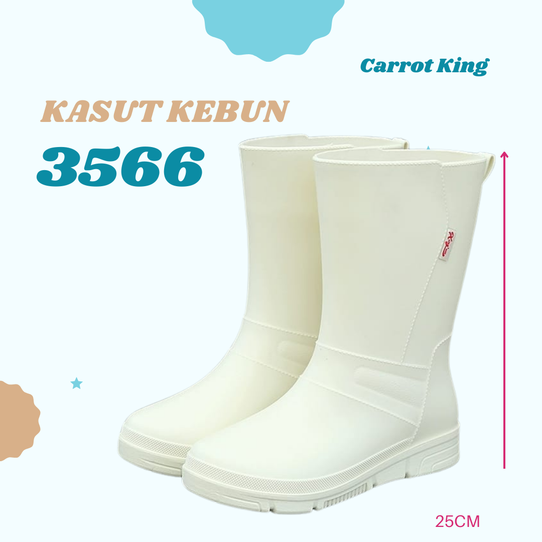 Kasut Kebun Wanita/Kasut Kebun Getah/Rain Boots/Kasut Kebun | Lazada