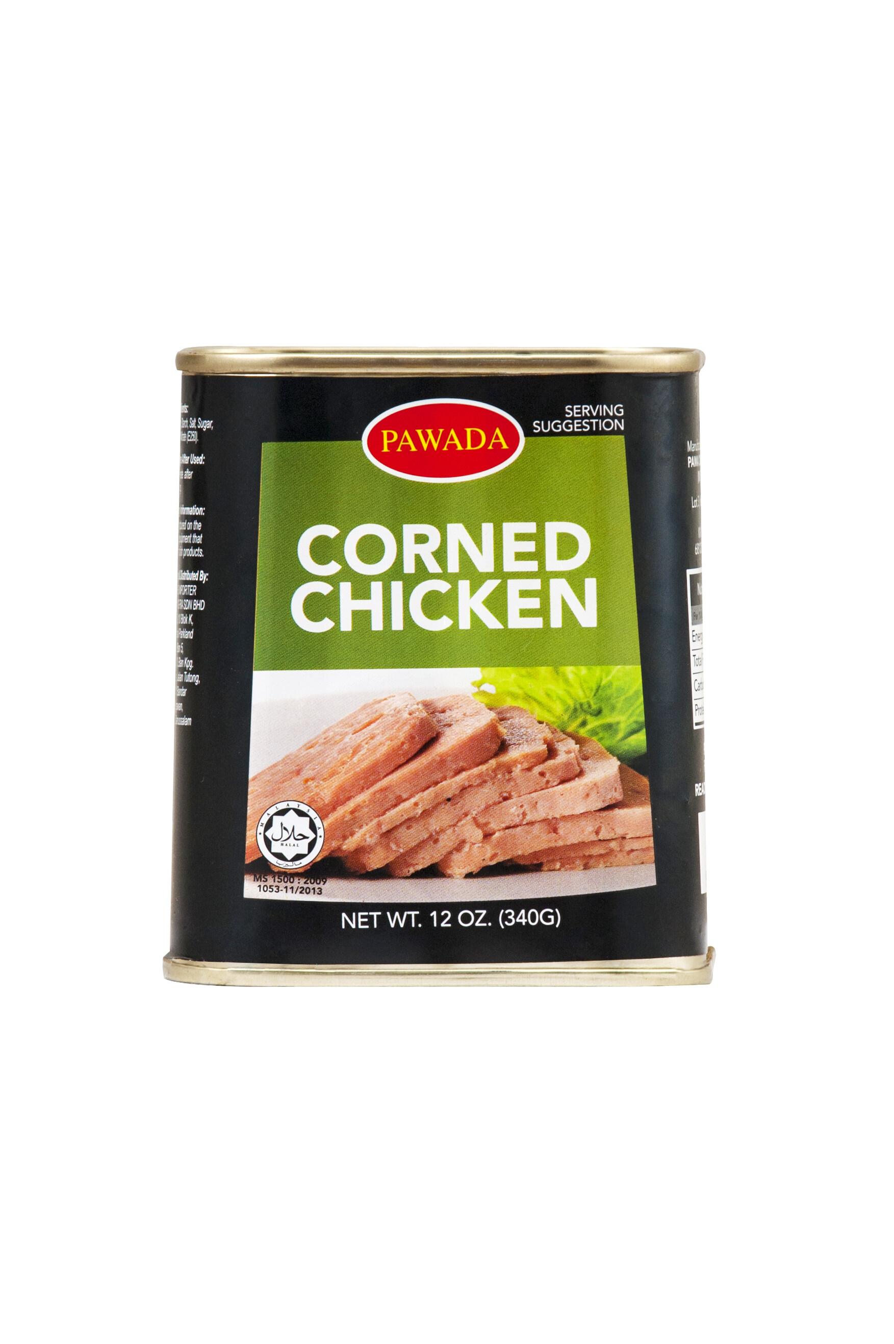 PAWADA CORNED CHICKEN 340G | Lazada