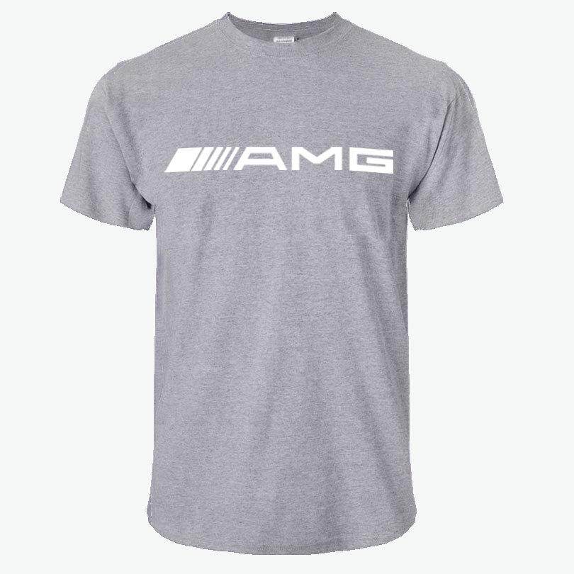 AMG Print LOGO Short Sleeve Casual Men's T-Shirt - gehao1991 - ThaiPick