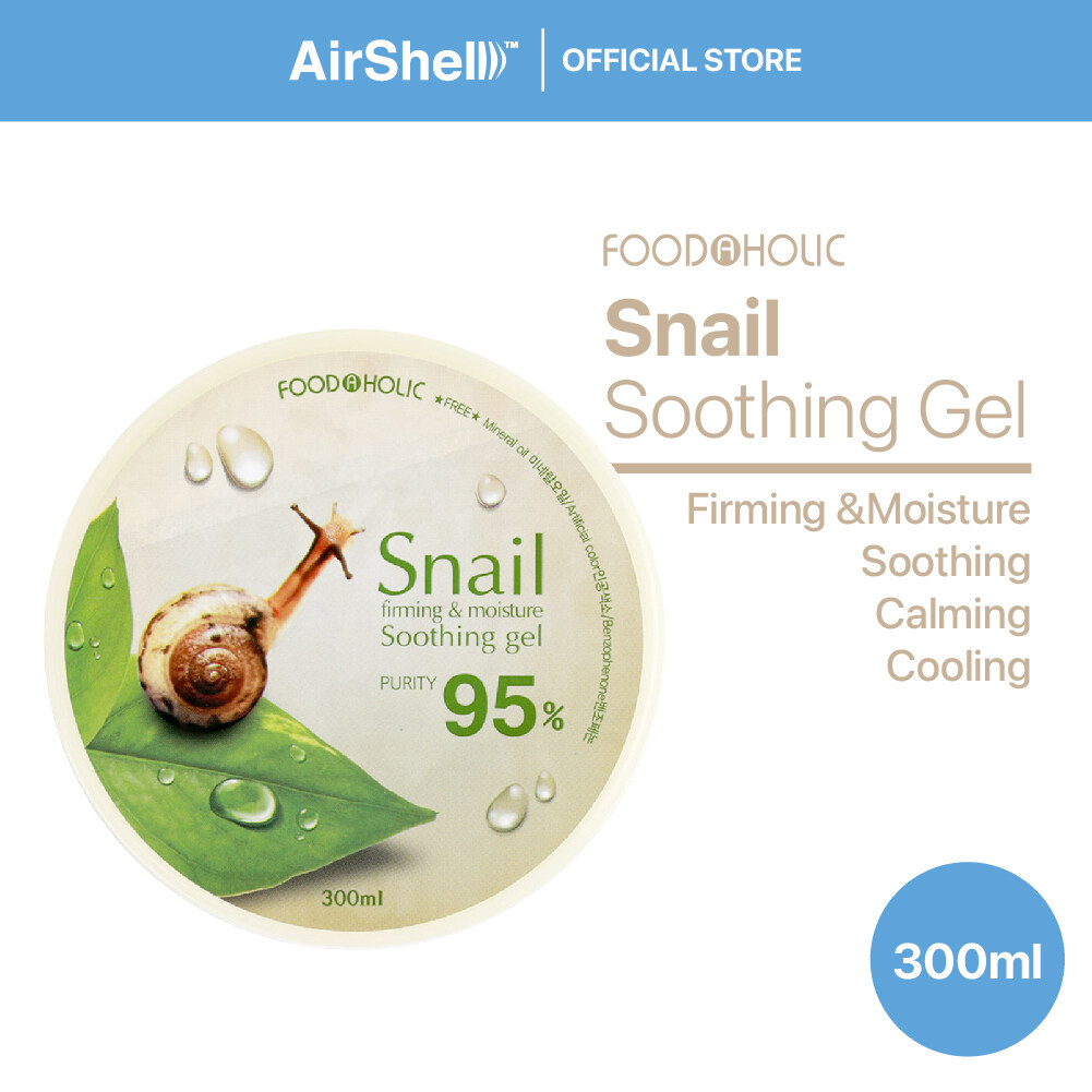 Foodaholic Snail Soothing Gel 300ml Firming & Moisture Soothing Calming ...