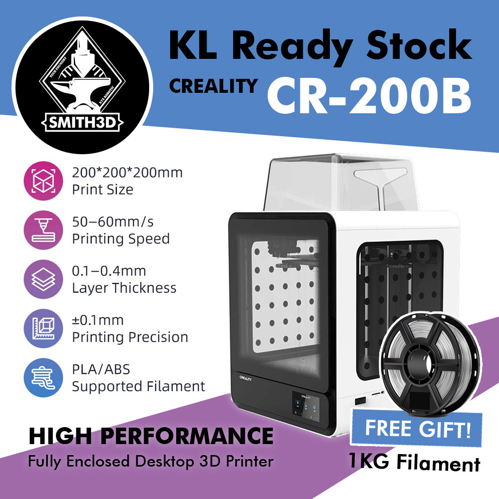 Creality CR-200B Fully Enclosed FDM 3D Printer with Minimalist ...