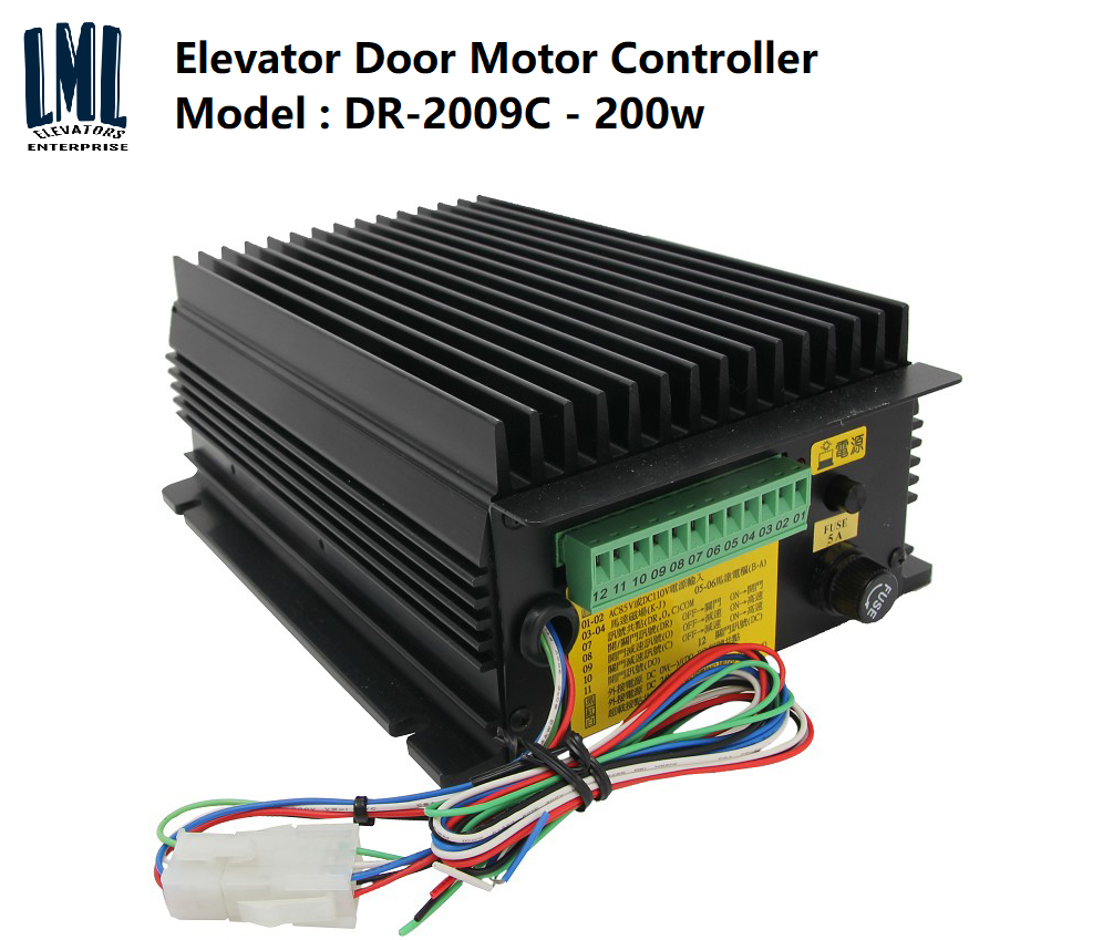 LML Elevator Parts DR2009C - 200W Elevator Electronic Door Motor Controller/ Door Drive From ...