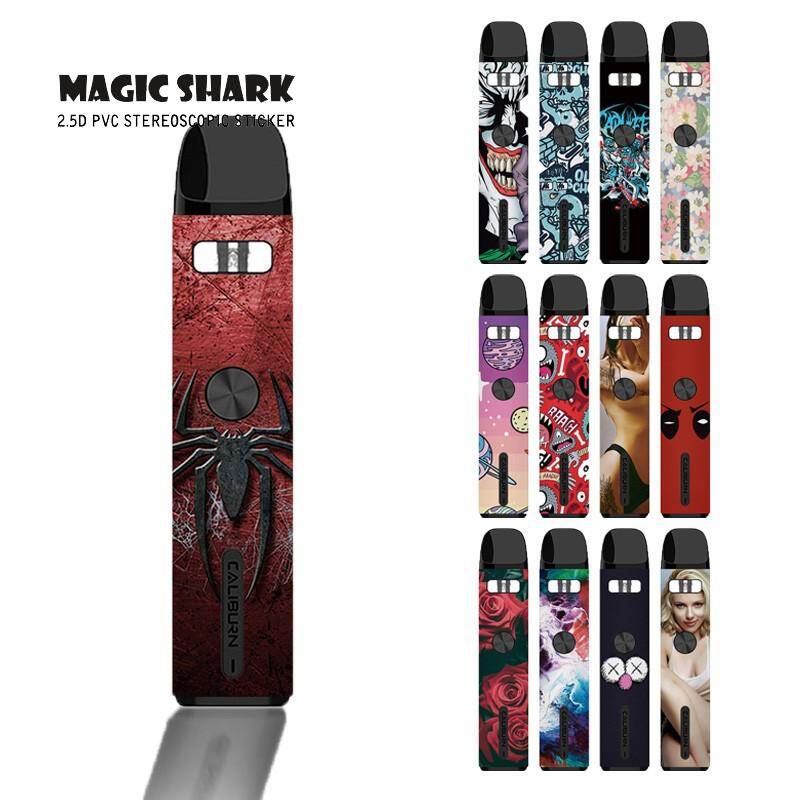 No Fade Pink Stone Joker Skull Sexy Lady Leaf Skin Film Sticker for ...