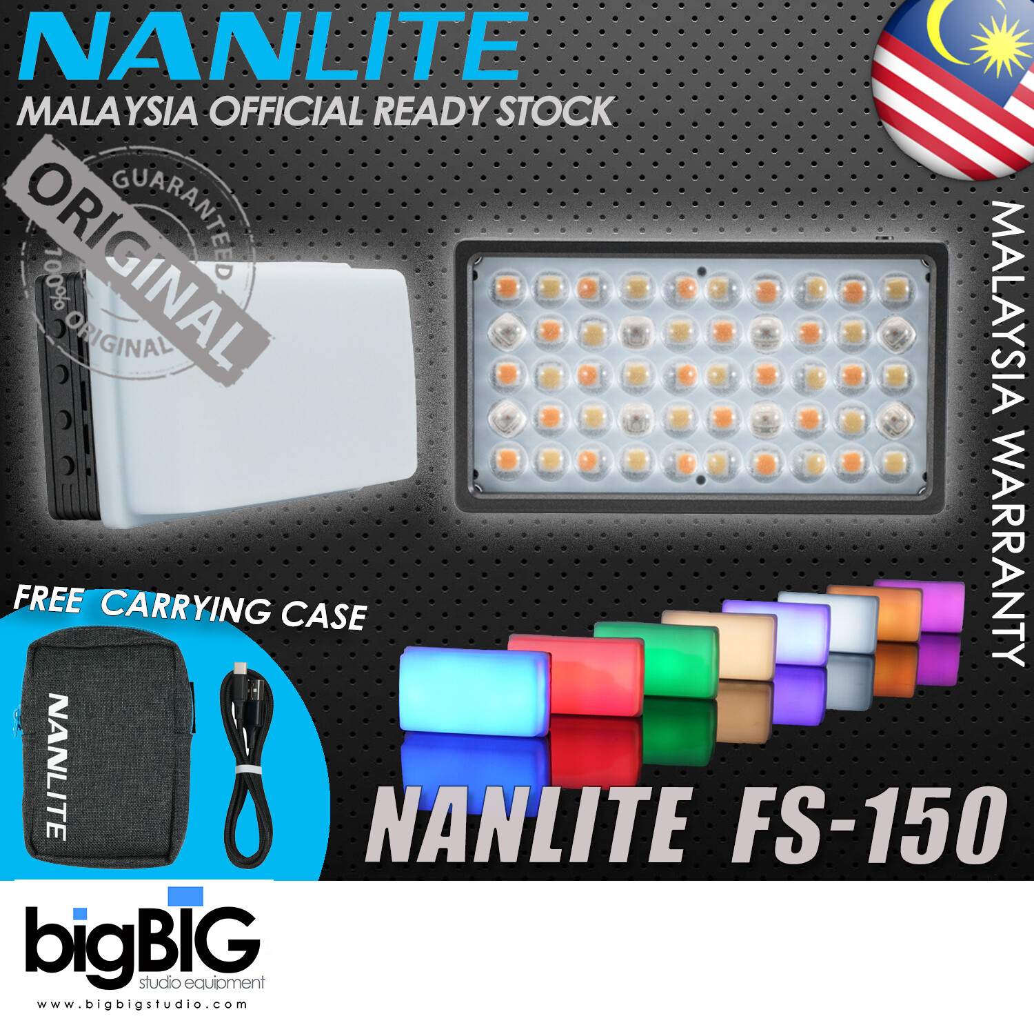 Nanlite Litolite 5C RGBWW Mini RGB Led Panel | Lazada
