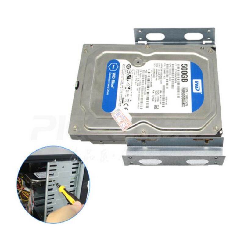 2.5/3.5นิ้ว HDD Bracket Floppy Adapter ฮาร์ดไดรฟ์ Caddy Bay สำหรับ SSD ...