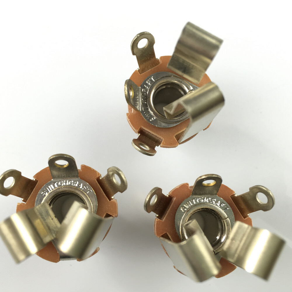 1 Piece SWITCHCRAFT Short Open Output Jack For Electric Guitar Bass ...
