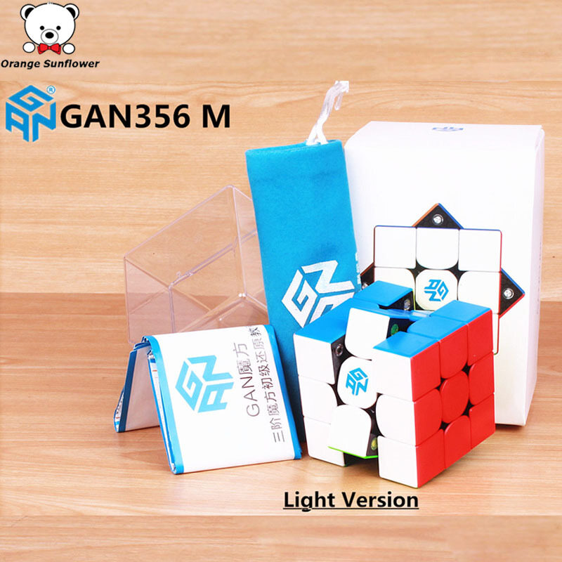 Original GAN 356 M 3X3X3 Smooth Rotation Magnetic Magic Cube 3X3 Speed ...