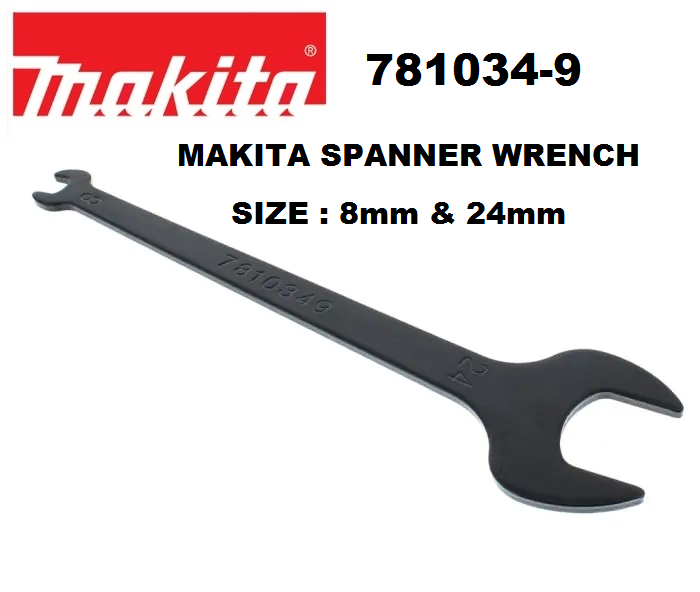 MAKITA SPANNER WRENCH FOR ROUTERS SIZE 8mm & 24mm 781034-9 | Lazada