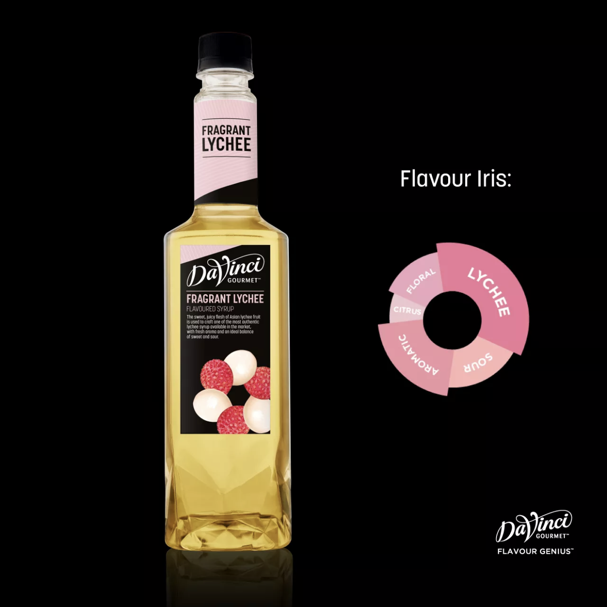 DaVinci Gourmet Fragrant Lychee Syrup (750ml) | Lazada