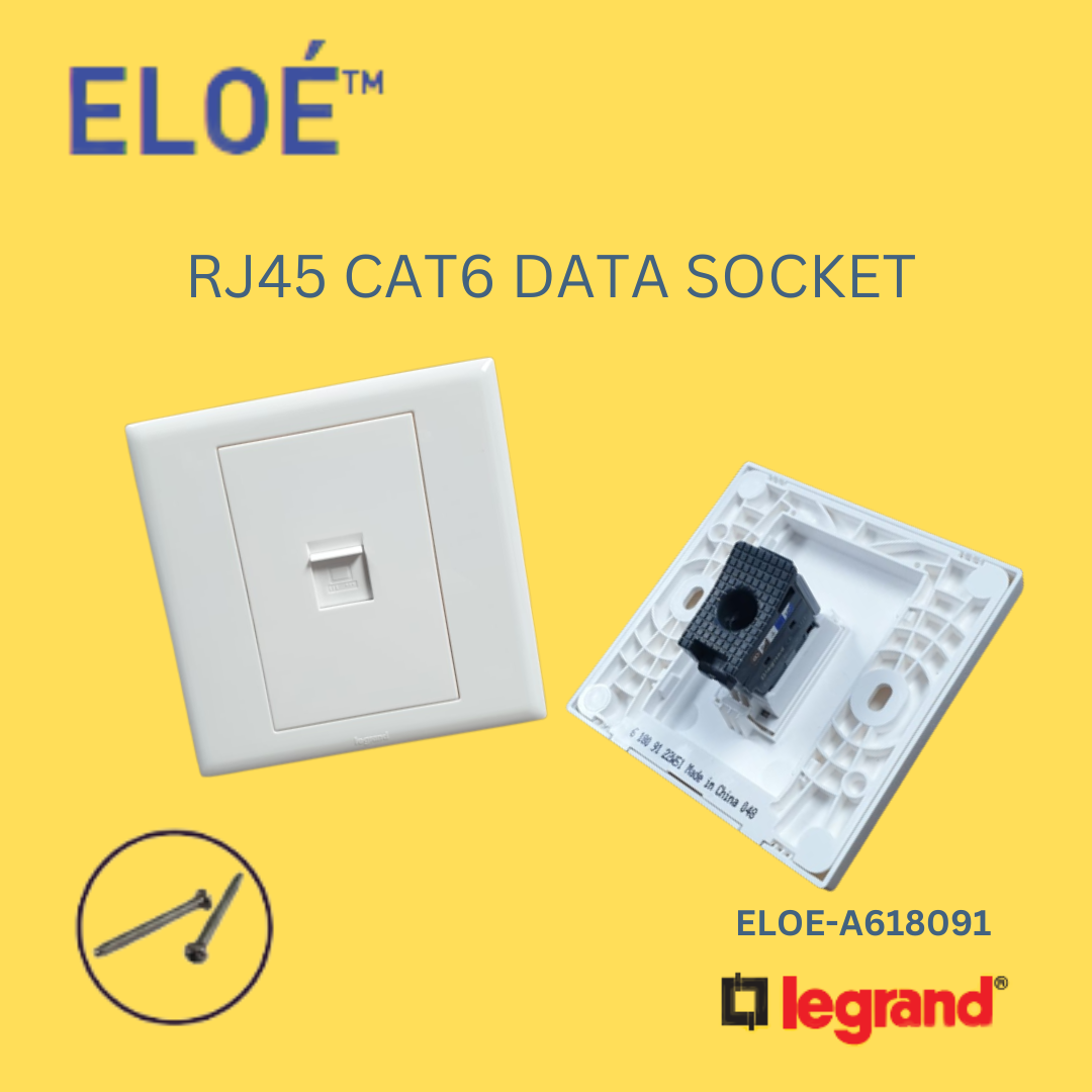 ELOE SERIES (WHITE) - SWITCH / SOCKET / DOOR BELL / HEATER / DATA ...