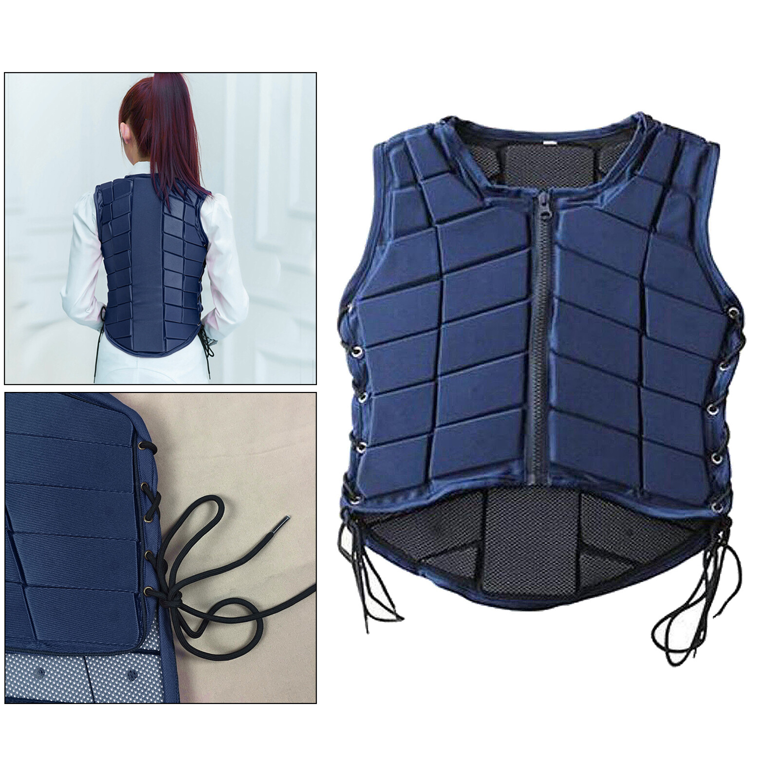Flameer Equestrian Vest Body Protector Kid Adult Horse Riding Waistcoat ...