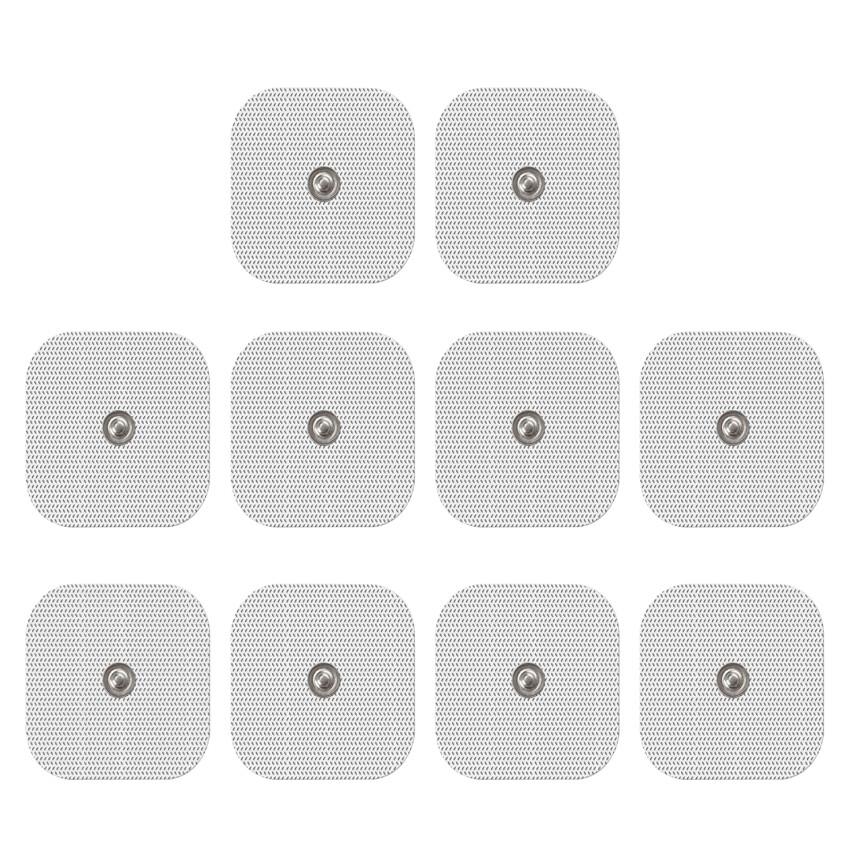 Wireless Electrode Pads Refill Kit, 10 Pads Per Box,Snap Style ...