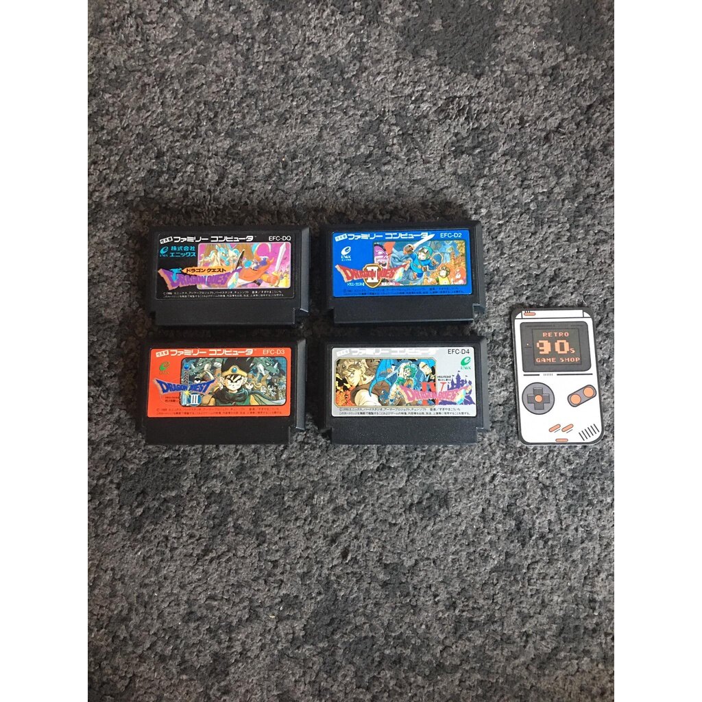 Enix Cartridge Famicom Dragon Quest Collection Japan - Retro Game Shop ...