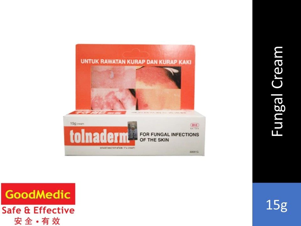 Tolnaderm Cream (15g) | Lazada
