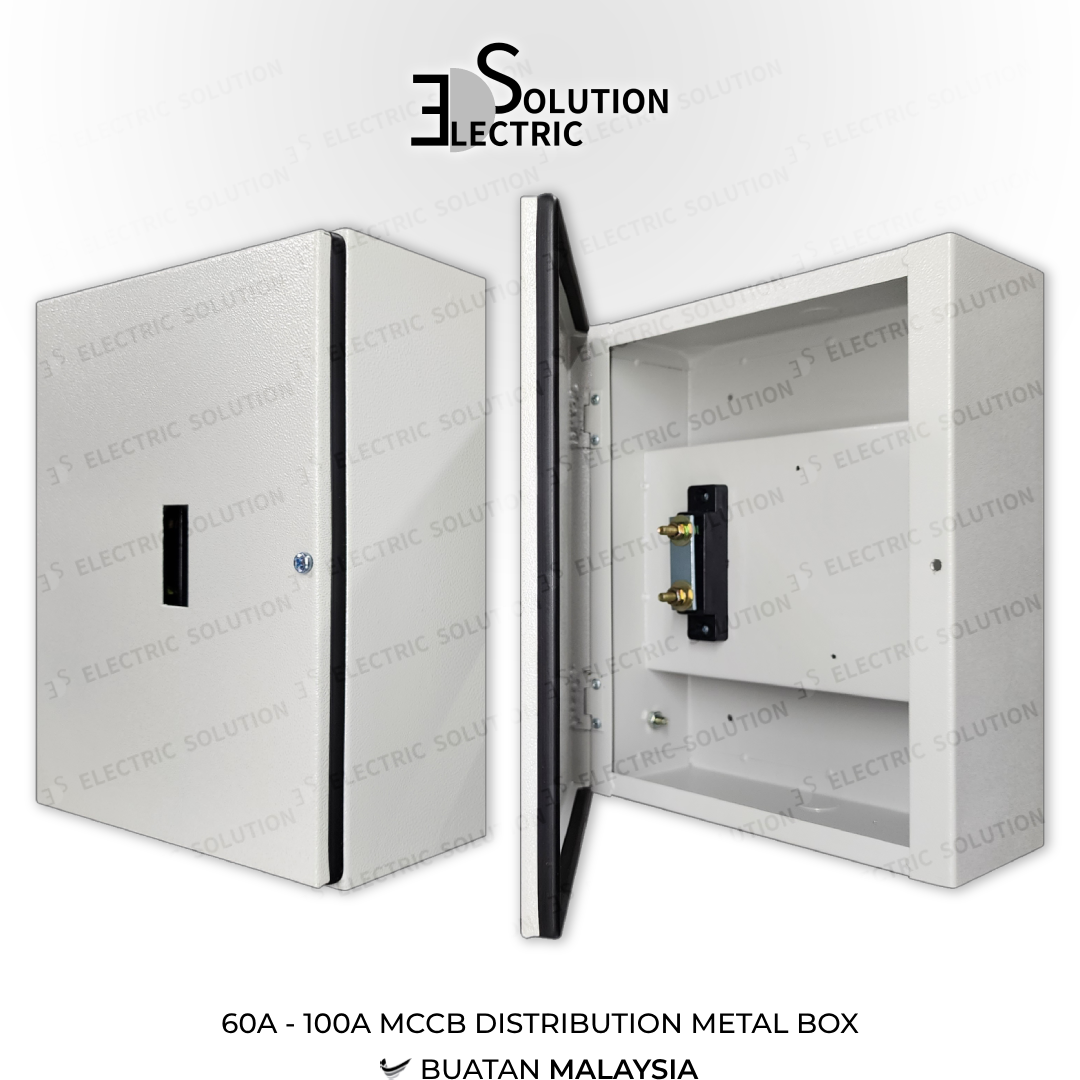 MCCB 100A DISTRIBUTION METAL BOX PANEL NEUTRAL LINK BAR SWITCH MAIN ...