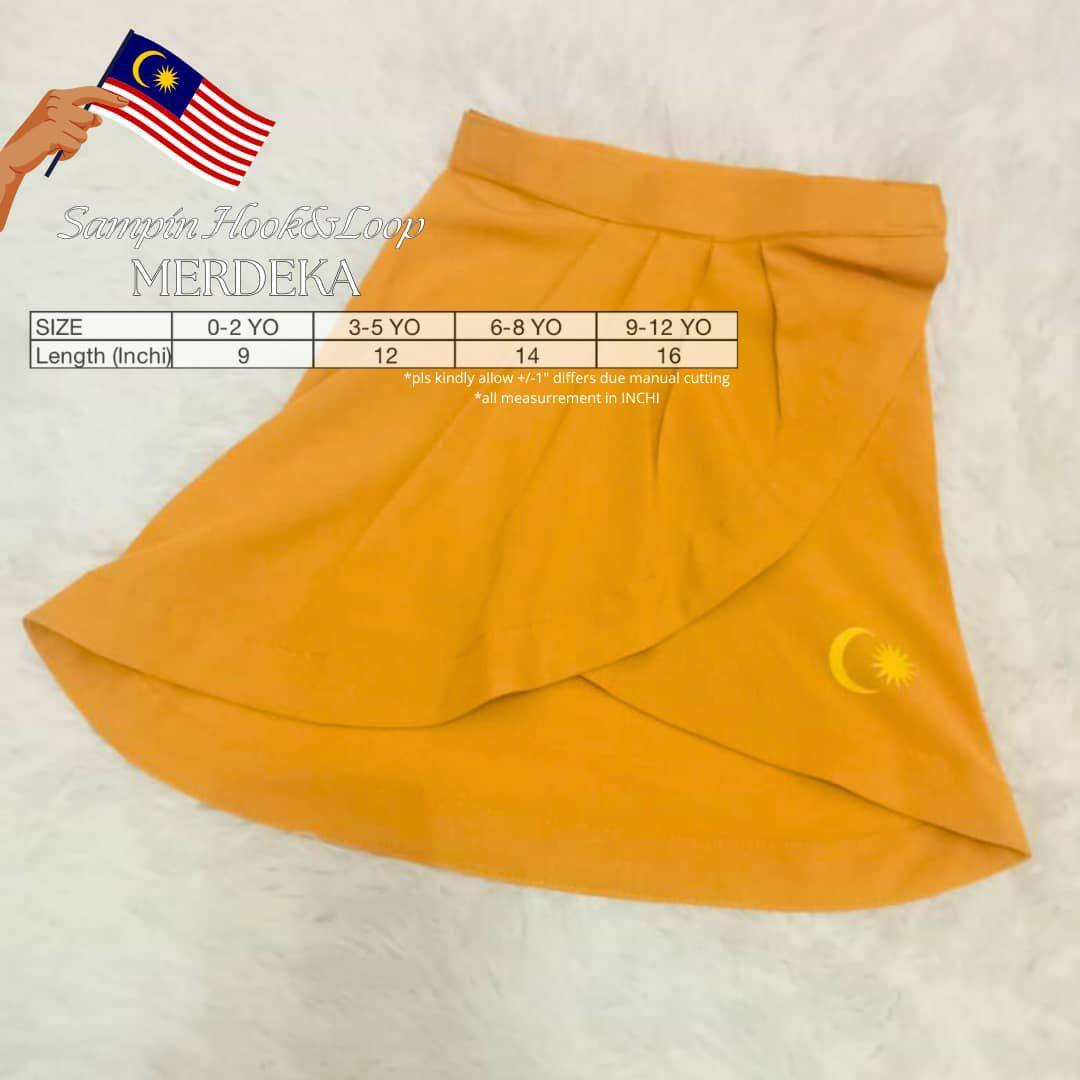 ‼️Ready Stock‼️ Sampin Merdeka Budak Sampin Merdeka Kanak-kanak Sampin ...