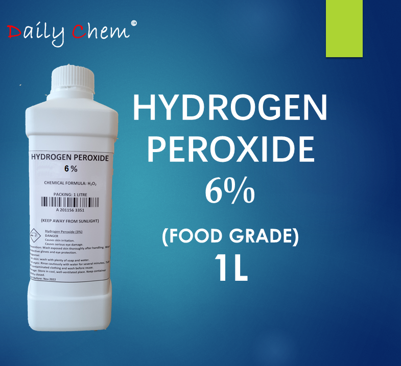 Hydrogen Peroxide 6% 1L Food Grade | Lazada