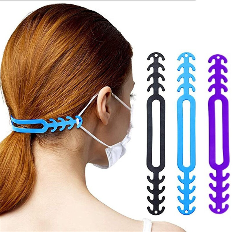 1/5Pcs Soft Face Extension สายคล้อง Extender เด็กหู Hook เด็กปรับ ...