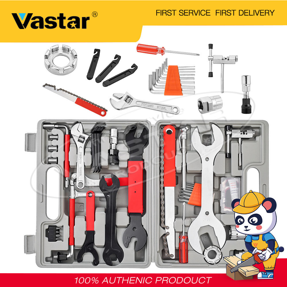 Vastar 44pcs All-in-One Bicycle Repair Tool Kit | Lazada