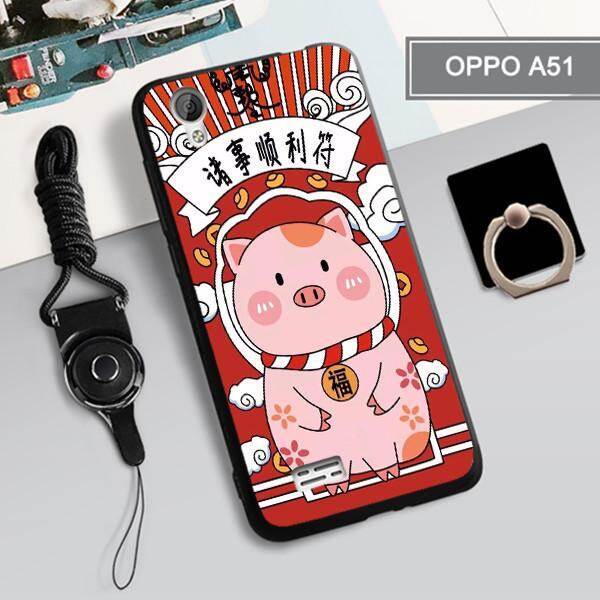 สำหรับ Oppo Mirror 5/A51w/A51 360 องศาเคสป้องกันทั้งตัว TPU เคสโทรศัพท์ ...
