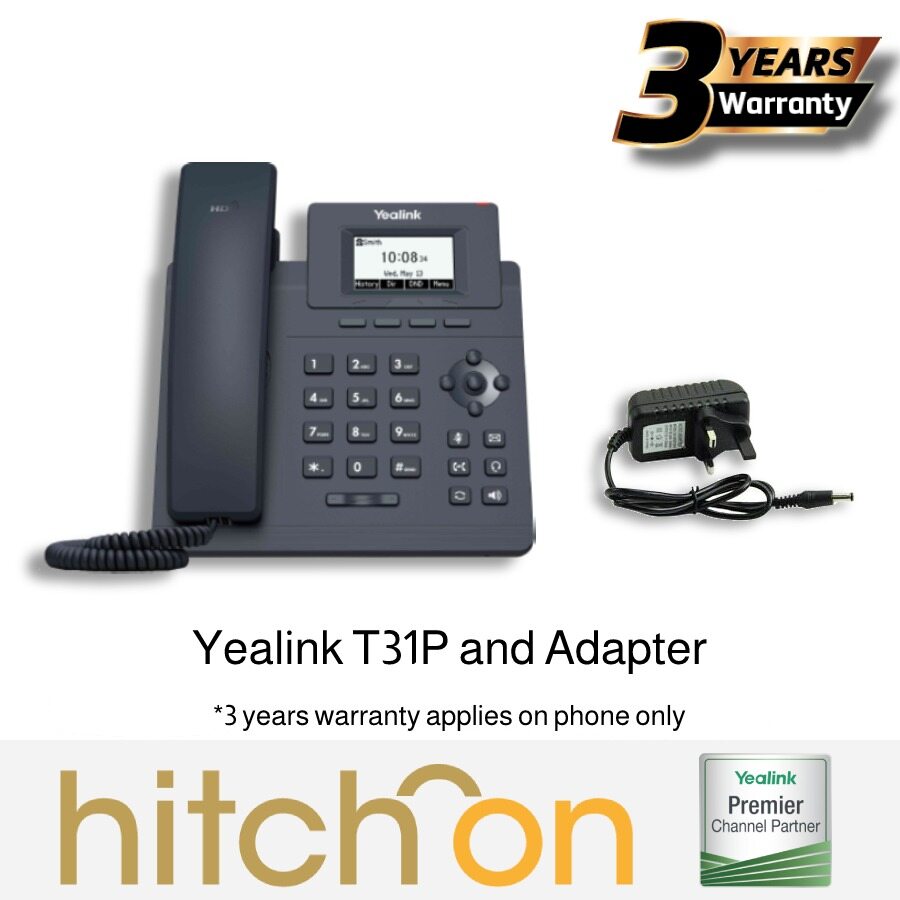 Yealink SIP-T31P IP Phone - Ready Stock Ship from Malaysia | Lazada