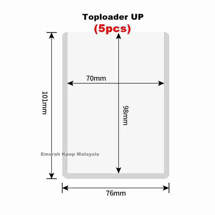 Magnetic Card Holder 35PT Photocard POKEMON KPOP (UV Protection)TCG Digimon Toploader Sleeve ...