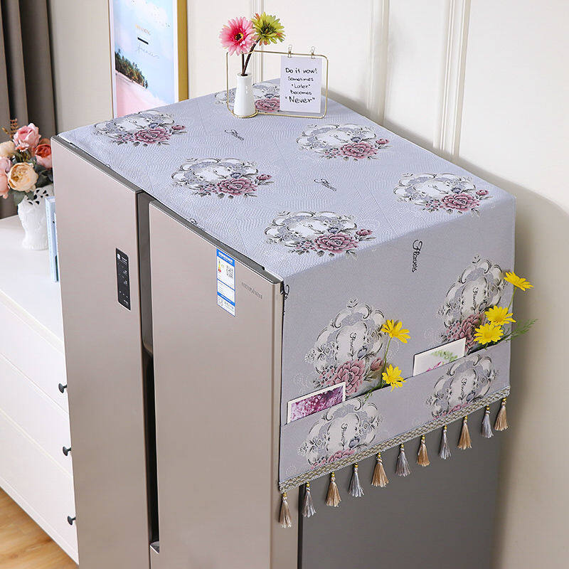 Refrigerator dust cloth dust cover cover wipes the fridge top cover ...
