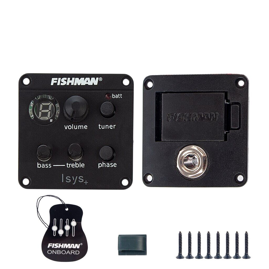 Fishman ISYS + EQ Acoustic Guitar Pick-Up Clip on Sound Hole Pick Up ...