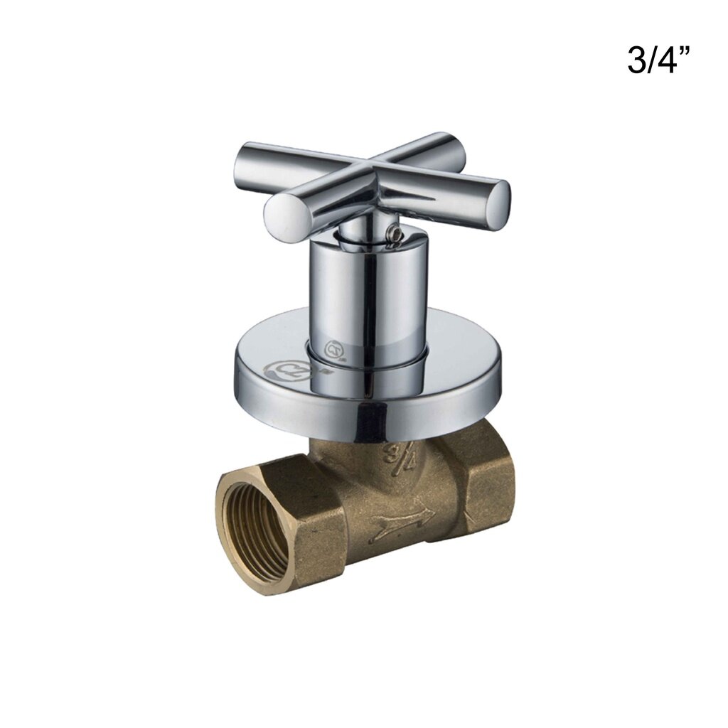BALCO Premium Cross Handle Quarter Stop Cock | Concealed Chrome (1/2" & 3/4" & 1") | Stopcock ...