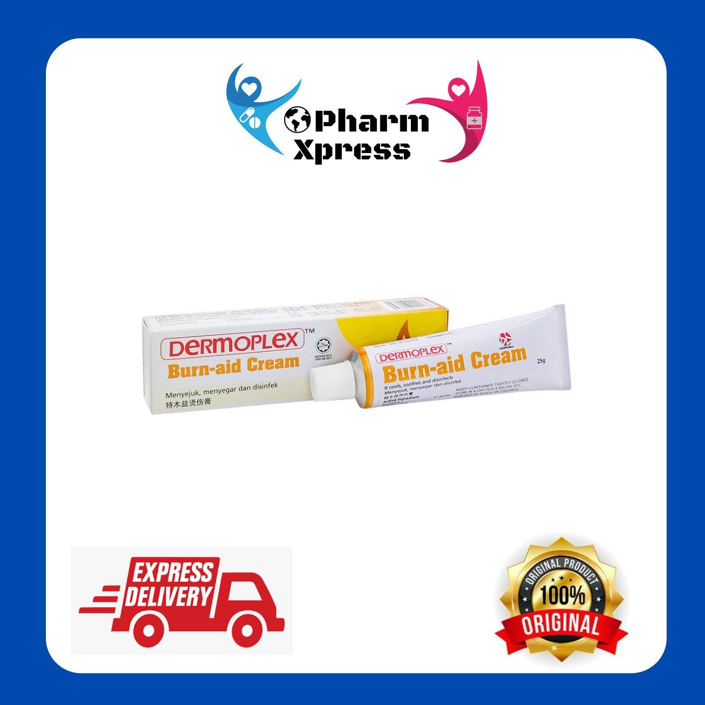 Dermoplex burn-aid cream 25gx2 | Lazada