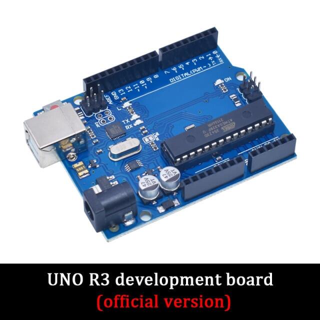 1Set UNO R3 Official Box ATMEGA16U2 / UNO + WiFi R3 MEGA328P ชิป CH340G สําหรับ Arduino UNO R3 ...