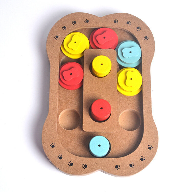DUDU Pet Dog Puzzle Toys Increase IQ Interactive Slow Dispensing Feeder ...