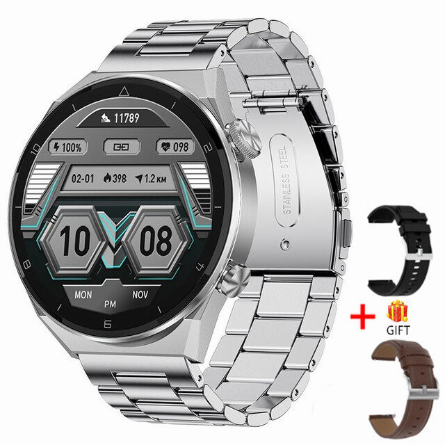 LEMFO DT3 Pro Max Smart Watch 2022 NFC Bluetooth Call Heart Rate Blood ...