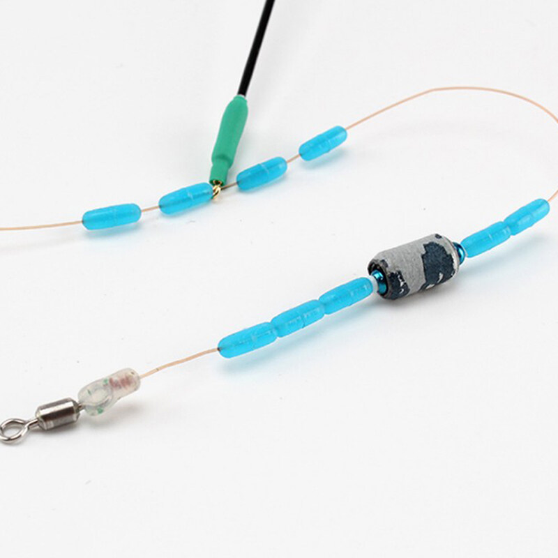 Jay 20PCS Soft Beans Space Rig Fishing Float Bean Stopper Carp Fishing ...