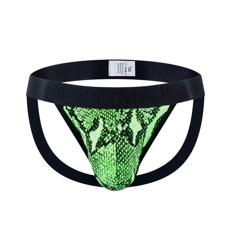 JOCKMAIL Men's Jockstrap Leopard-print Athletic Supporter Underwear Gym ...