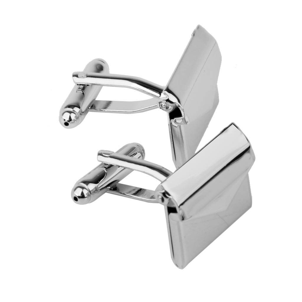 Footful Mens Shirt Cufflinks Business Suit Envelope Shape Cuff Links ...